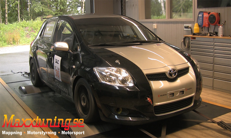 Tuning 118WHP Toyota Auris MaxxECU V1 - Maxxtuning AB