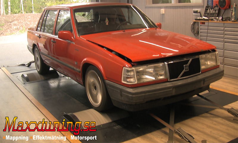 Tuning 490WHP Volvo 740 Turbo MaxxECU V1 - Maxxtuning AB