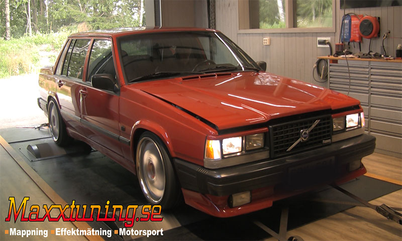 Tuning 513WHP Volvo 740 Turbo MaxxECU V1 - Maxxtuning AB