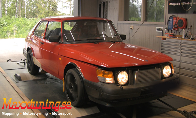 Installation and tuning 306WHP Saab 900 MaxxECU V1 - Maxxtuning AB