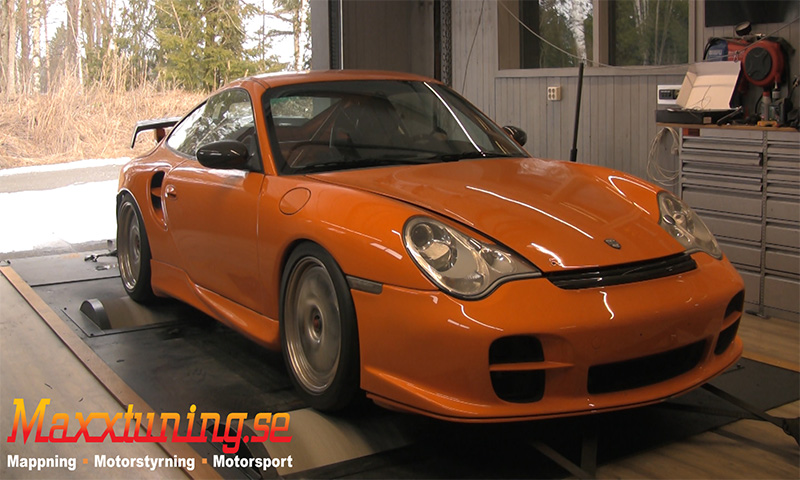 Installation and tuning 543WHP Porsche 996 Turbo MaxxECU V1 Plugin ...